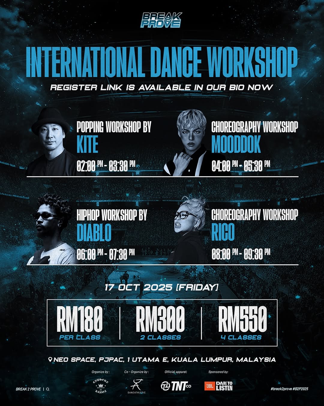 Break 2 Prove International Dance Workshop 2025 · Groovy